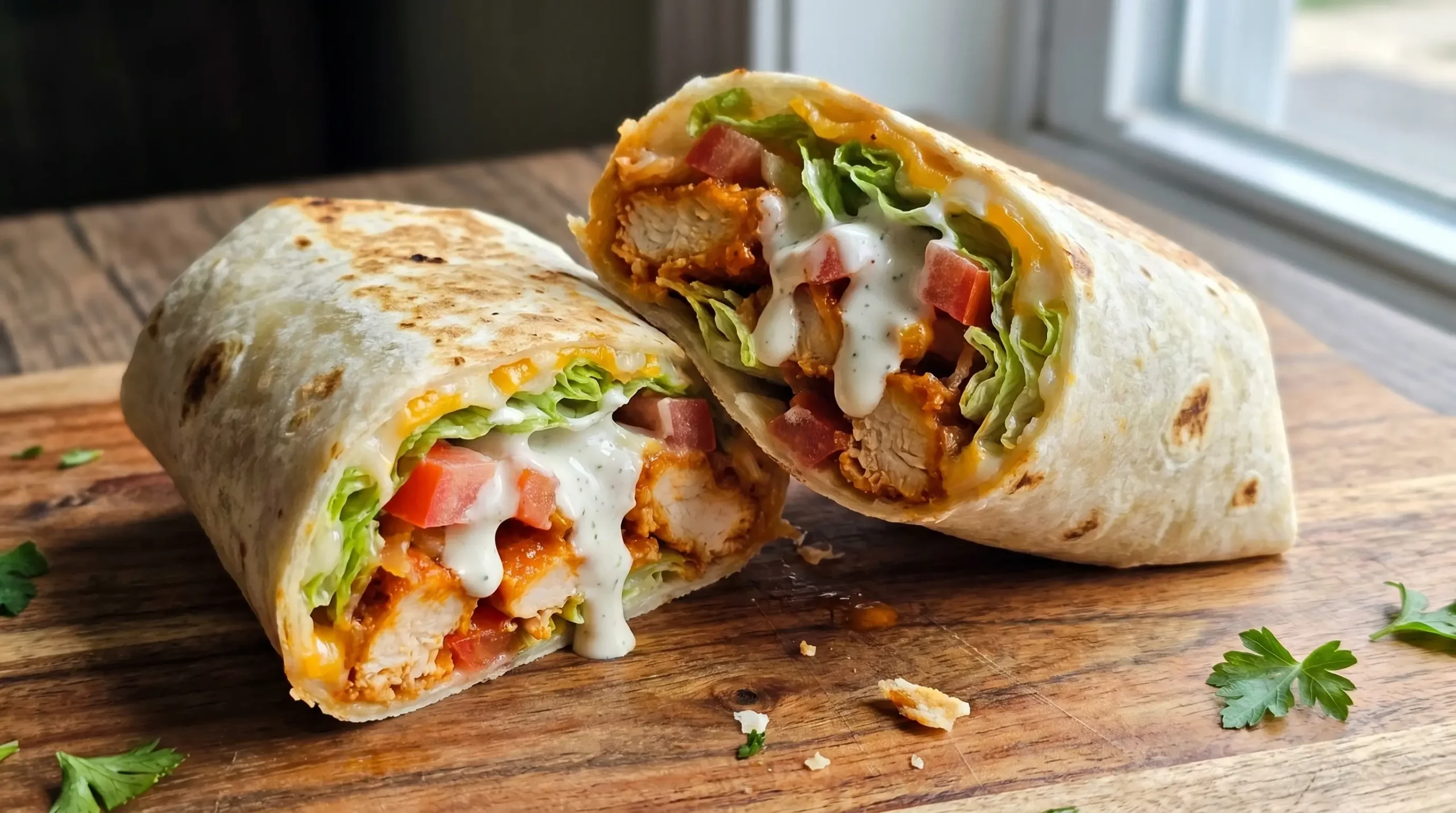 Delicious Buffalo Chicken Wraps (Easy High-Protein Lunch Recipe) - Home ...